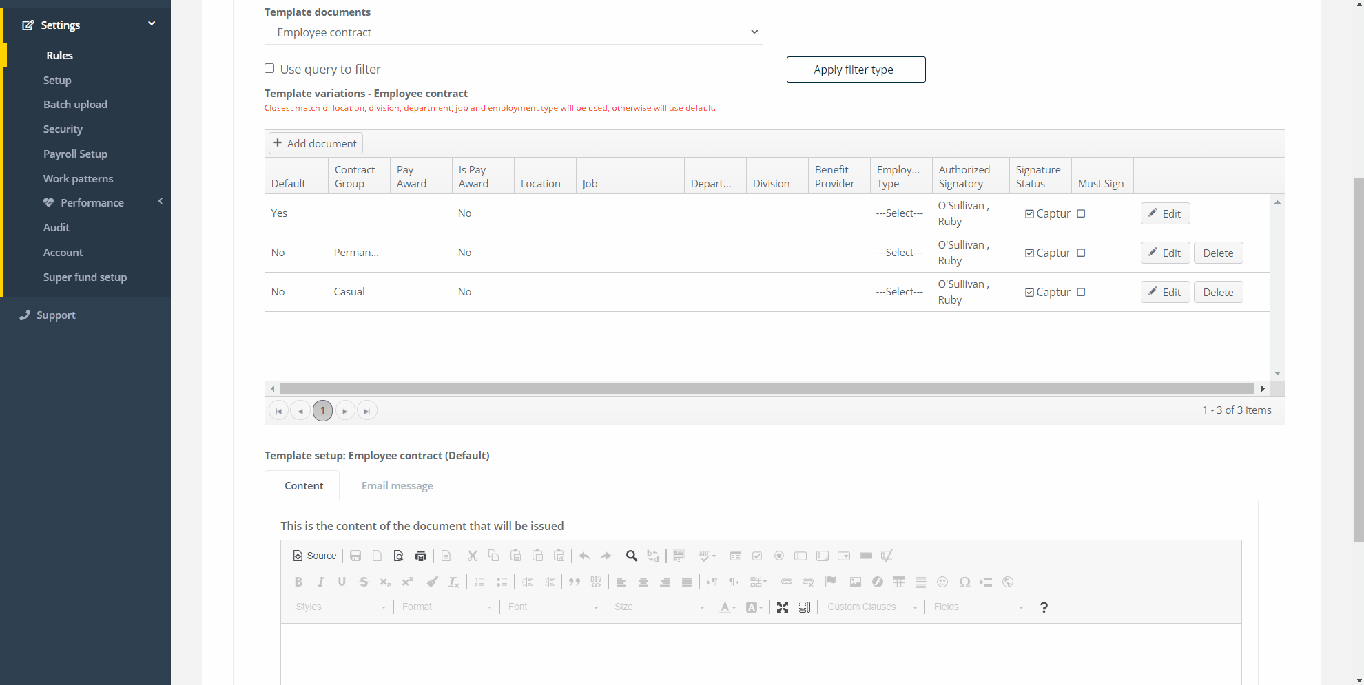 How To Add Tables To Template Documents Using Flare s Text Editor 